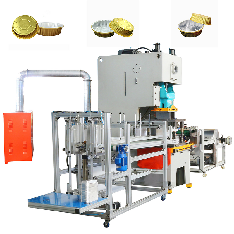 Automatic Disposable Take Away Aluminum Dishes Machinery - Buy aluminum ...