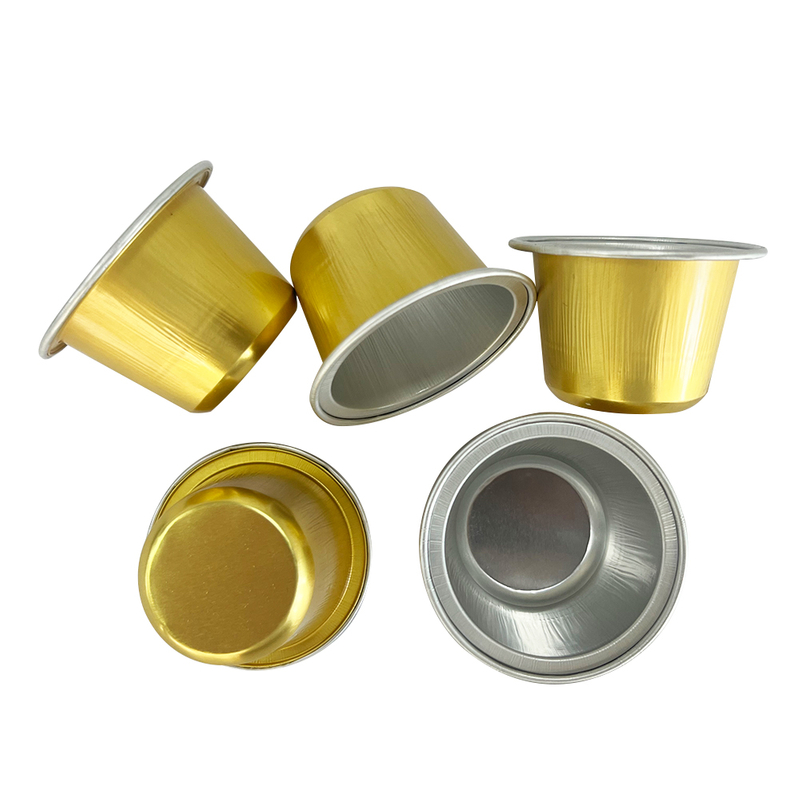 Disposable Capsules Coffee Aluminium Foil Coffee Capsules - Buy Coffee ...